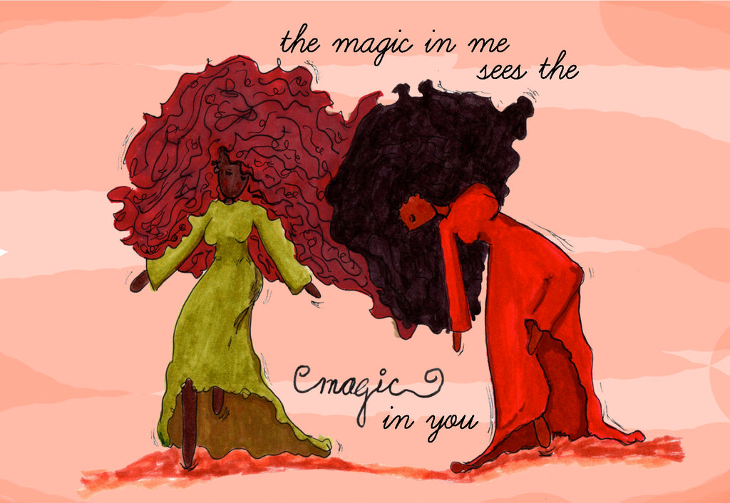 The Magic In Me - Art Print – Little Feet's Opus