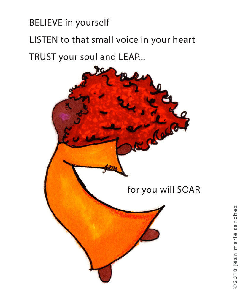 Soar - Art Print – Little Feet's Opus
